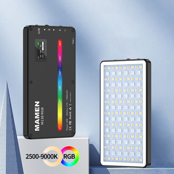 Профессиональные фотолампы 2500-9000K RGB купить на OZON по низкой цене ...