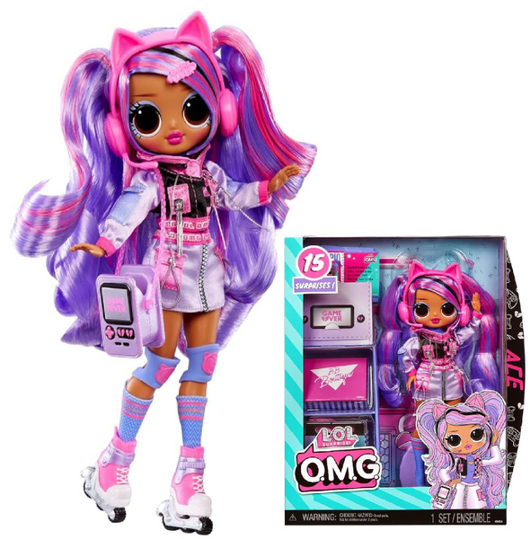 Кукла Лол сюрприз ОМГ Эйс LOL Surprise OMG Ace 510383 купить на OZON по низкой цене (1748246988)