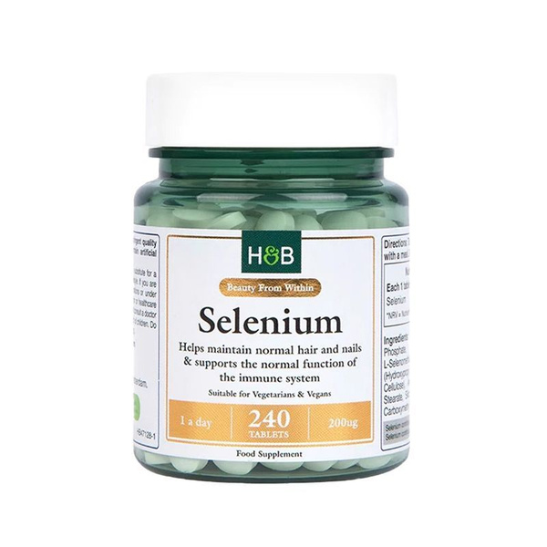 Selenium Селен 200 мг 240 таблеток HOLLAND&BARRETT купить на OZON по ...