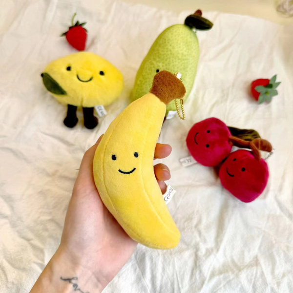 Мягкая игрушка JELLYCAT,Fabulous Fruit Banana 17cm купить на OZON по ...