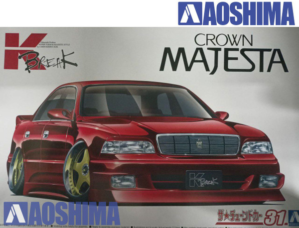 Сборная модель 1/24 Toyota Crown Majesta K-Break '91 купить на OZON по низкой цене (1756148150)