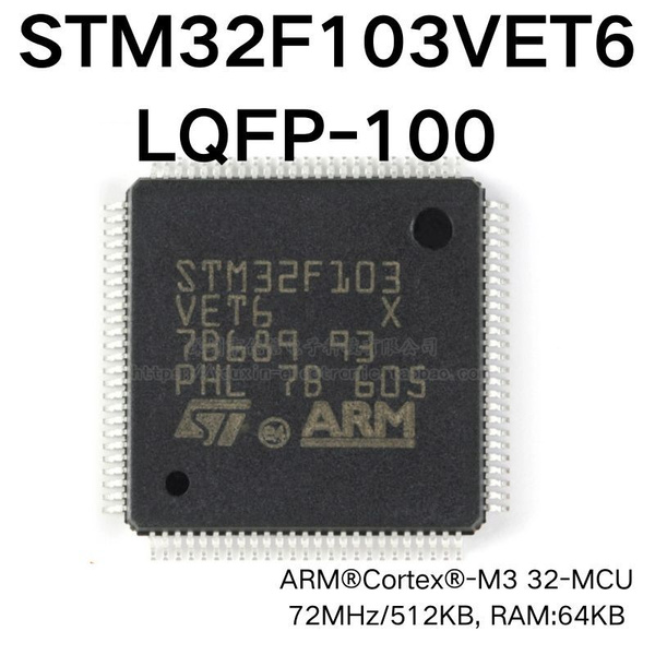 STM32F103VET6 LQFP-100 ARM Cortex-M3 32-разрядный Микроконтроллеры купить на OZON по низкой цене ...