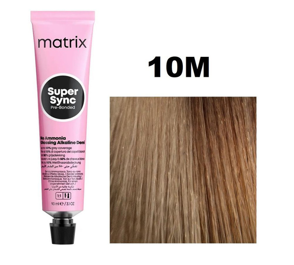 Matrix Краска без аммиака Super Sync 10M очень-очень светлый блондин ...