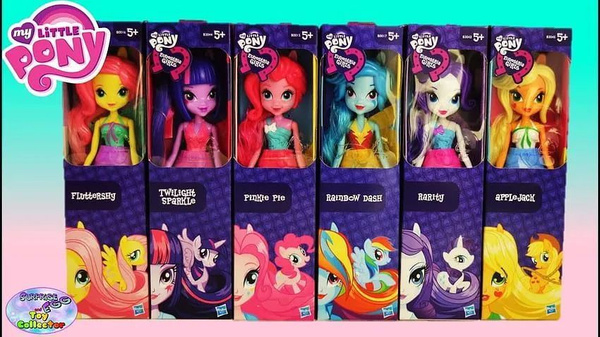 My Little Pony Equestrian,Коллекция персонажей, вышедших из печати ...