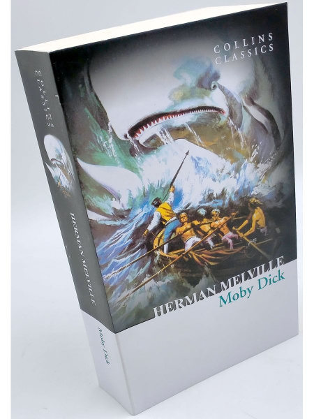 Moby Dick (Collins Classics) "Моби Дик" издание на английском языке ...