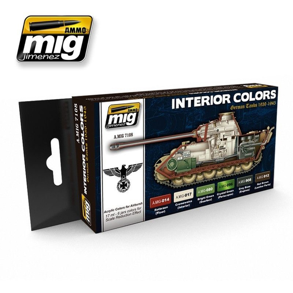 Характеристики Набор акриловых красок Interior Colors: German Tanks ...