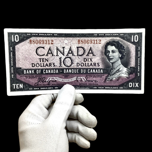 Банкнота Канада 10 долларов 1954 года. Елизавета Петровна купить на OZON по низкой цене (1776064865)