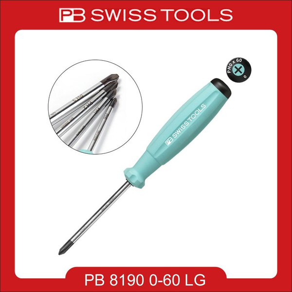 PB SWISS TOOLS SwissGrip Крестообразная отвертка, цветная ...