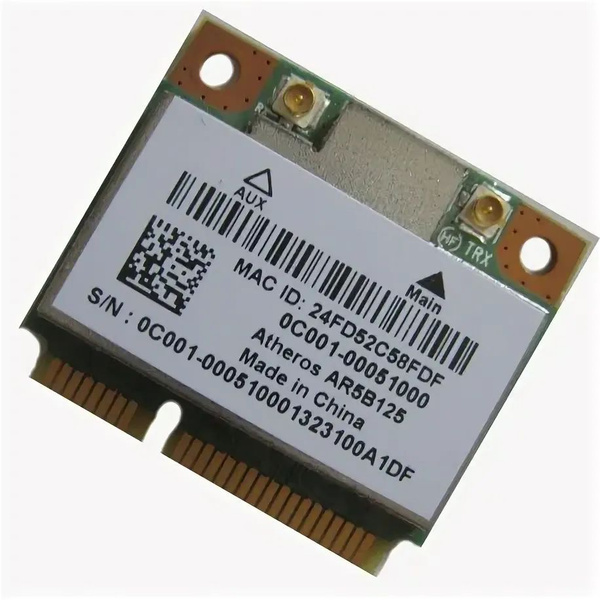Модуль WiFi LITEON WN6607AH-AD 8 0C001-00051300 AR5B125 купить на OZON ...