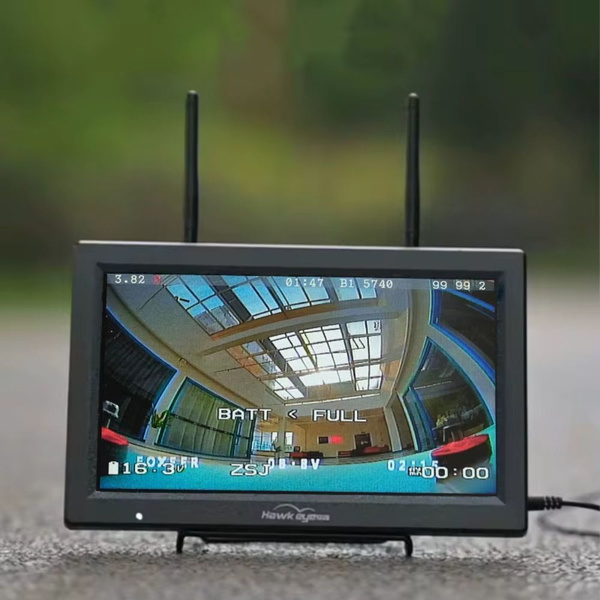 LCD монитор Hawkeye 10.2 дюйма с приемником 5.8G FPV Monitor(1024*600)16:9/ NTSC / PAL купить на ...