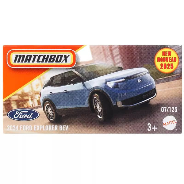 Машинка MATCHBOX 25A DNK70 1/64 2024 FORD EXPLORER BEV Die-cast Alloy ...