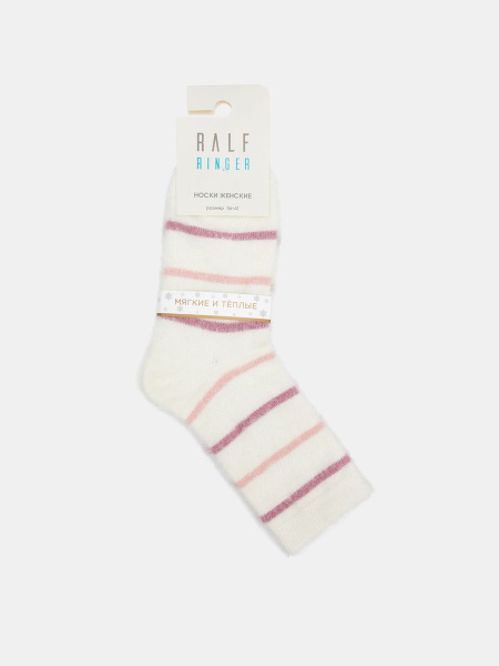 Носки Женский Ralf Ringer, размер 36, 37 белый купить c доставкой на OZON по низкой цене ...