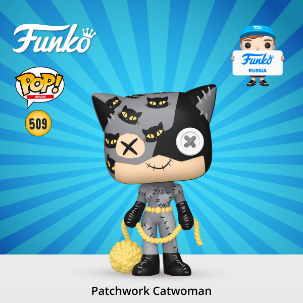 Фигурка Funko POP! Heroes DC Patchwork Catwoman (509) 80904 купить на ...
