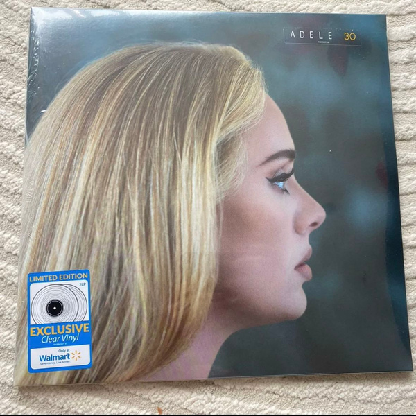 Виниловая пластинка Adele 30, 2 x LP 180 Gram Crystal Clear Vinyl ...