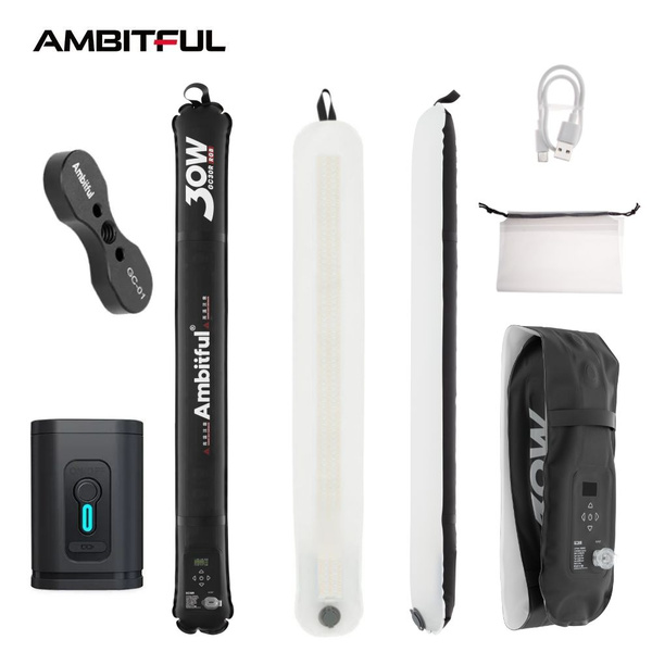 Ambitful GC30R Надувной софтбокс RGB Портативное светодиодное ...