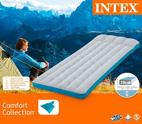Матрас надувной Intex 67997 189 купить c доставкой на OZON по низкой ...