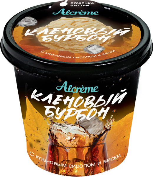Коктейльное мороженое Кленовый бурбон 75 г, Alcreme купить на OZON по ...