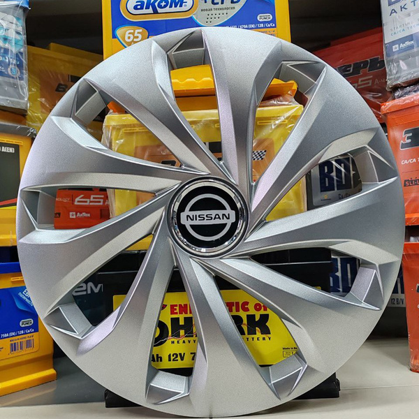 Колпаки колесные Nissan R15 купить c доставкой на OZON по низкой цене ...
