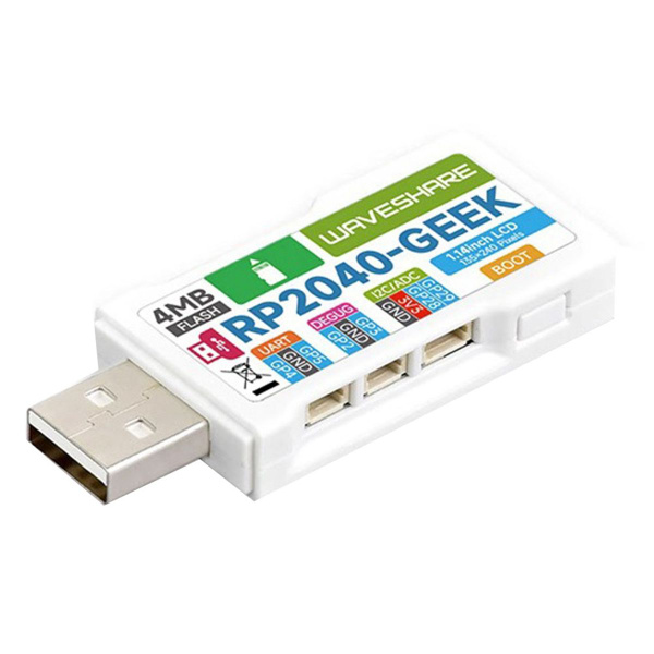 RP2040 макетная плата на базе микроконтроллера RP2040 с 1,14-дюймовым ...