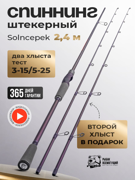 Спиннинг Рыбак Всемогущий Udilischa SOLNCEPEK, от 3 гр купить c ...
