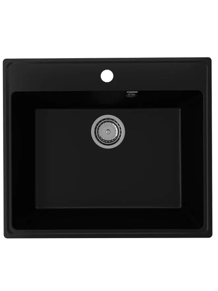 Мойка ULGRAN Quartz Forte 580-07 уголь купить на OZON по низкой цене (2247320243)