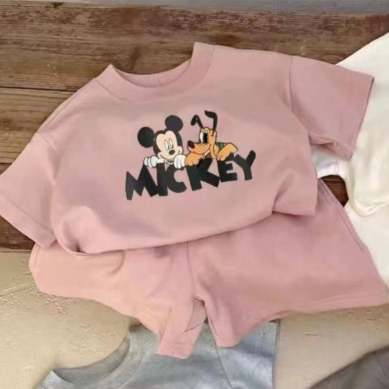 Костюм для малышей Девочки, Мальчики Лето Другое, размер 130 пудровый ...