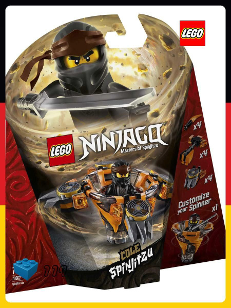Конструктор LEGO Ninjago 70662 Spinjitzu Cole купить на OZON по низкой ...