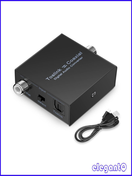 аудио конвертер Двунаправленный Цифровой преобразователь оптический Оптический SPDIF Toslink в ...