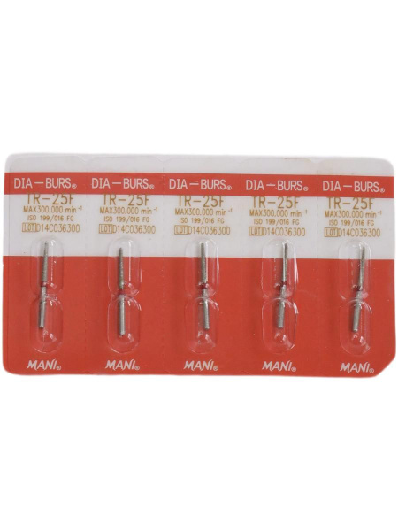 Боры MANI TR-25F / 5шт. купить на OZON по низкой цене (1911117417)
