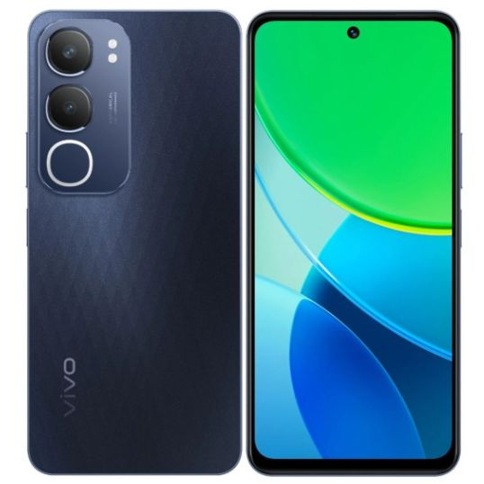 Смартфон vivo Y19s Y19S_GLOSSY BLACK_V2419 6 128 ГБ 6 ГБ Черный IPS 2 ...