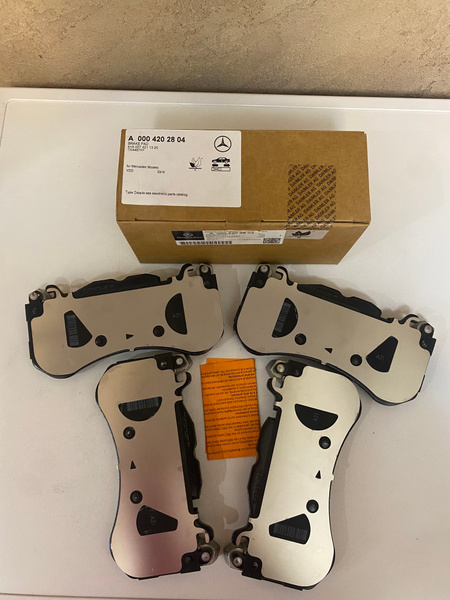 A0004202804 Колодки тормозные дисковые передние MERCEDES-BENZ купить на ...