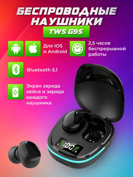 Наушники Внутриканальные Samsung samsung- G9S Беспроводное samsung- G9S ...
