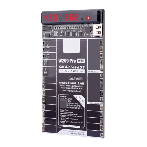 Плата активации зарядки аккумулятора мобильного телефона W209 Pro V10 ...