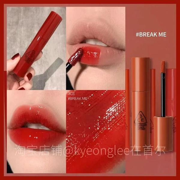 3CE lazy pop lip stain, drop the glow gel, long-lasting, обеспечивает ...