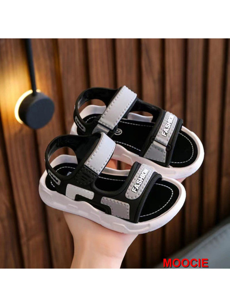 Босоножки Девочки, Мальчики MOOCIE Без каблука EVA, размер 27 Мягкая стелька Лето Китай Липучки ...