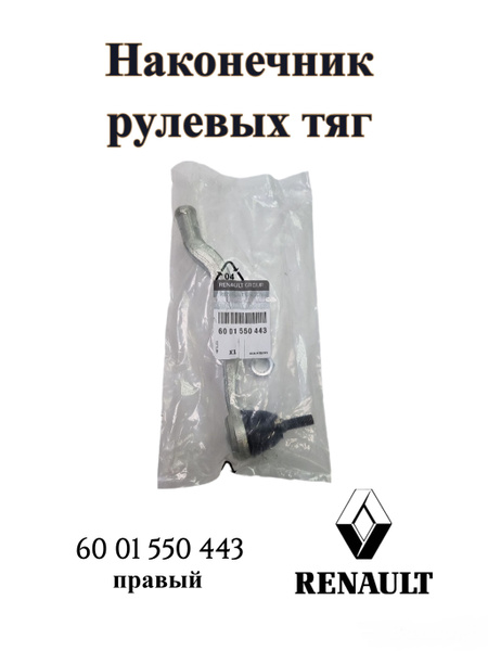 Наконечники рулевых тяг (правый рулевой наконечник) Лада, Рено, Lada ...