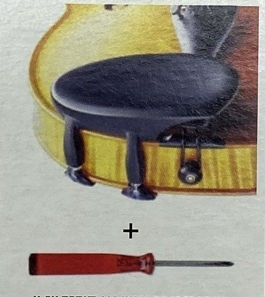 Подбородник скрипичный 4/4 Wittner углепластиковый ,с отверткой Wittner ...