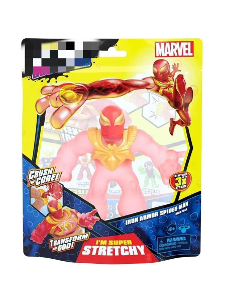 GooJitZu Герои Moose Marvel Goo Shifters Железная броня Человек-паук ...