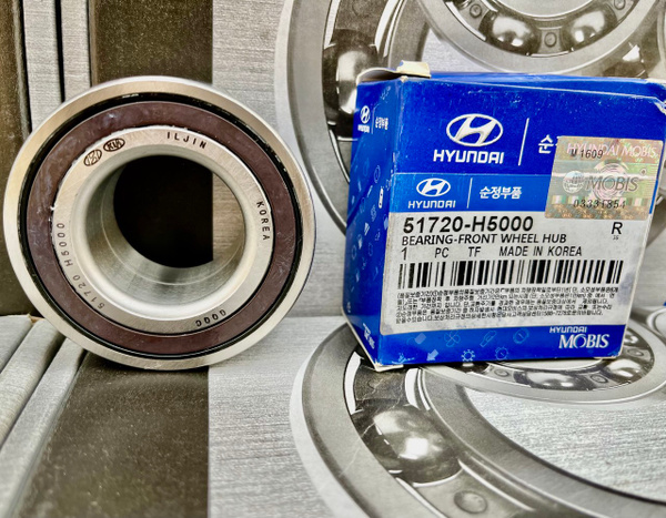 Подшипник ступицы передней 51720-H5000 Kia Rio, Hyundai Solaris (+ABS) с 2017-. (38*74*37 ...