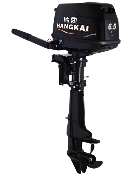 Мотор лодочный 6.5л.с. HANGKAI 4-х тактный /бензиновый /подвесной Ханкай купить c доставкой на ...