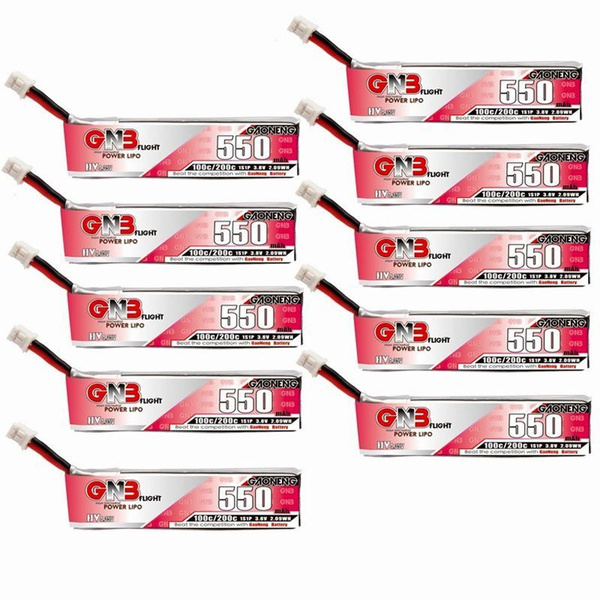 1-10 шт. GNB 520 мАч 3,8 В 80C/160C 1S 4,35 В HV Lipo Батарея с ...
