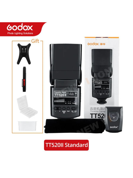 Godox TT520 II Беспроводная Вспышка Speedlite Со Встроенным ...