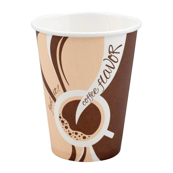 Бумажный стакан Ecopak Coffee Flavor d 90 350 мл, туба: 50 шт. купить ...