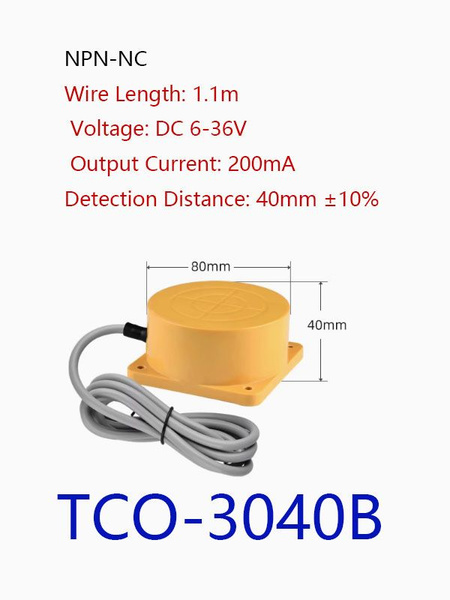 Дальнодействующий датчик приближения TCO-3040C с тремя проводами купить на OZON по низкой цене ...