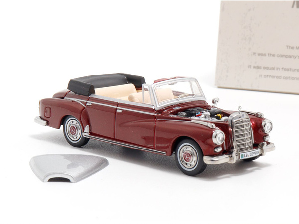 Машинка LIMITED Model Mortal 1:64 MERCEDES-BENZ TYP 300D CABRIOLET RED ...