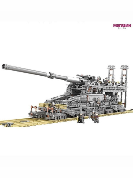 Игрушки из строительных блоков военной техники/Dora Cannon/Сборная ...