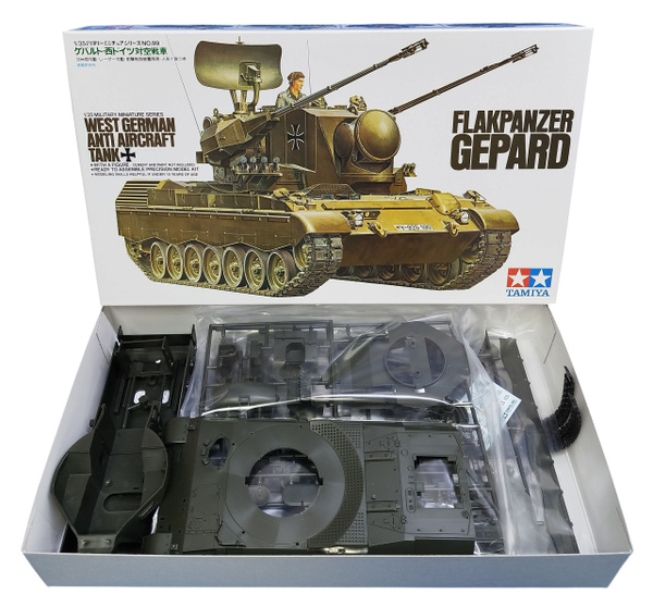 35099 TAMIYA Немецкая самоходная зенитная пушка Flakpanzer Gepard с ...