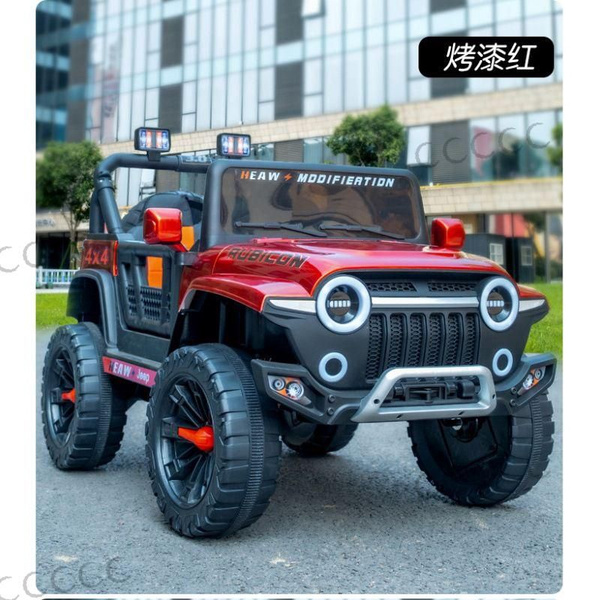 Дистанционно управляемый детский электромобиль Rubicon, Шины EVA ,4WD ...