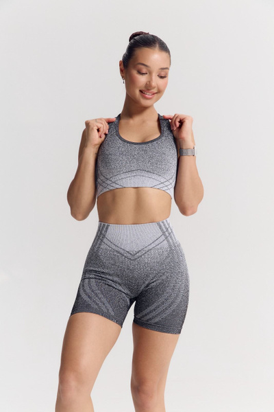 Топ Женский FORSTRONG черный, размер 44, 46 Трикотаж Бретельки Спортивный В рубчик Китай купить ...