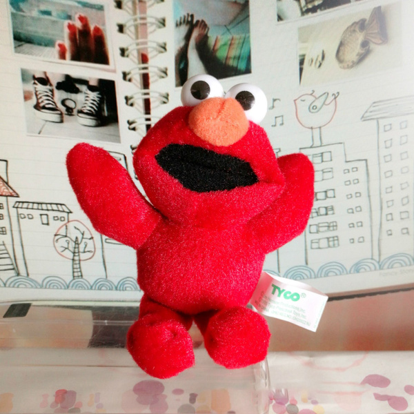 Мягкие Игрушки Элмо из Сезам стрит / Elmo Плюшевая игрушка-подвеска ...